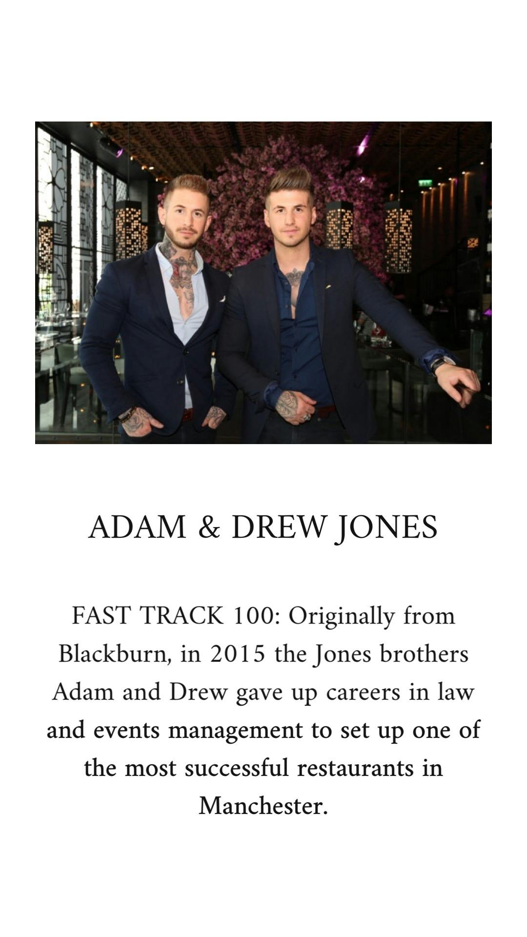 Manchester Young Professionals | Adam & Drew Jones - Celebrating MCR