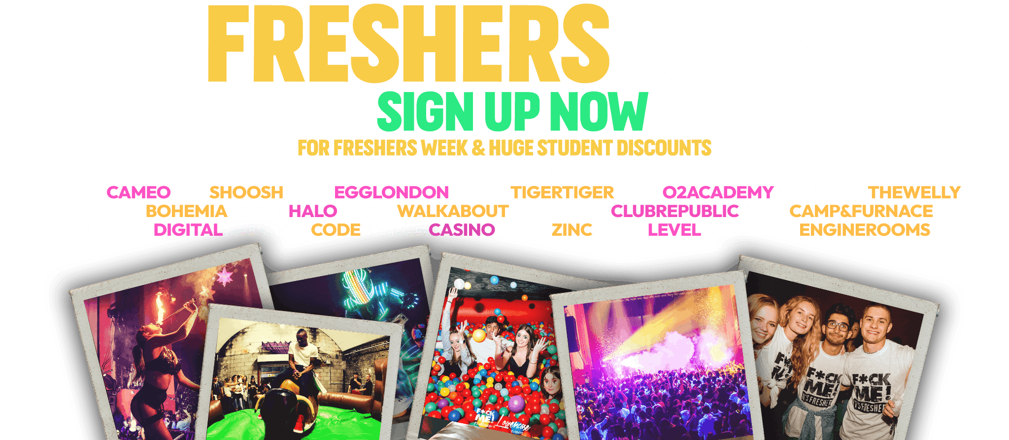 Register for Freshers 2023 - Sign Up | Your Freshers Guide