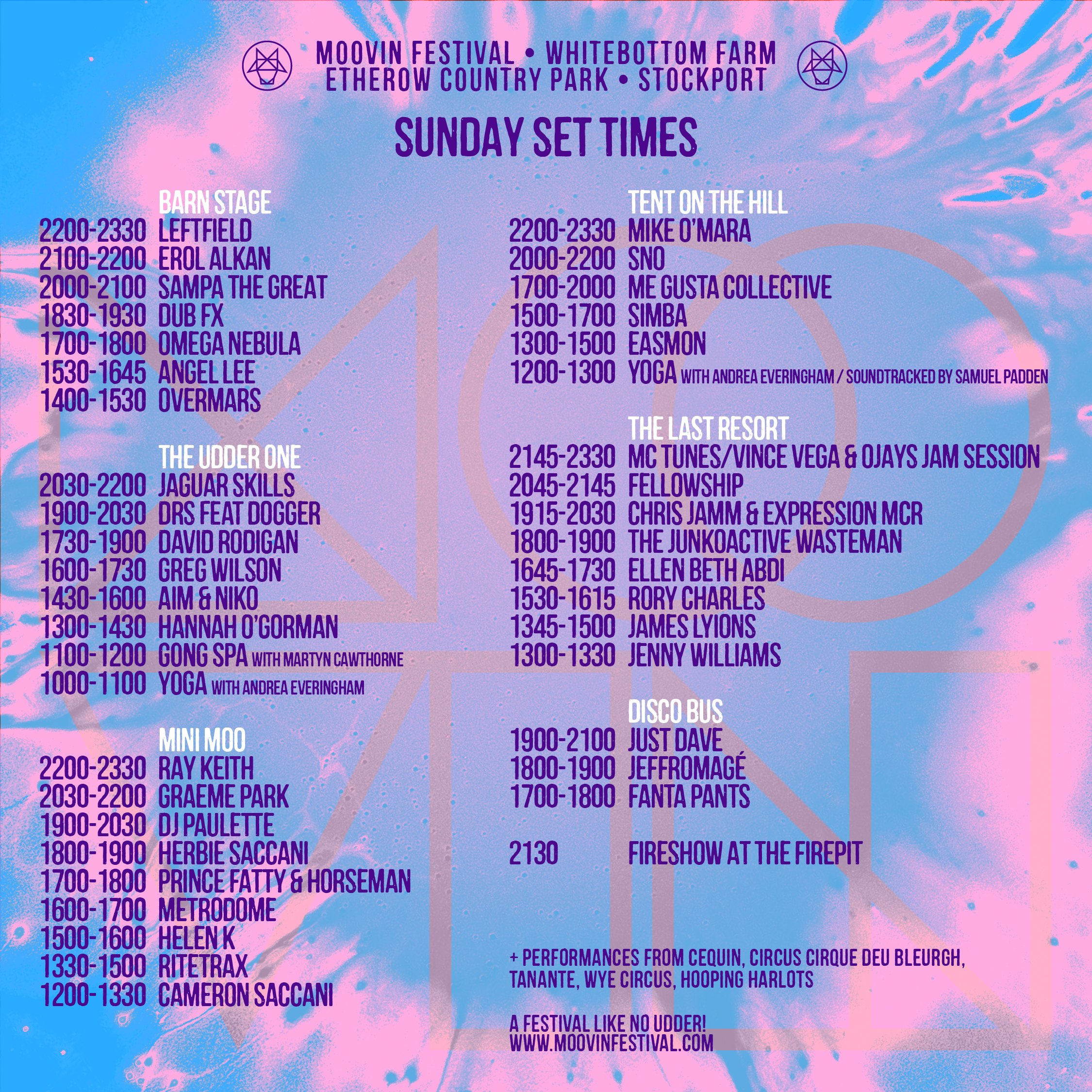 Moovin Festival | Moovin 2024 Set times announced