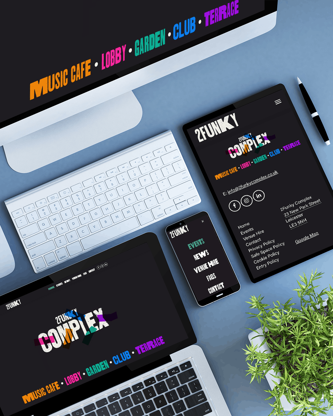 2Funky Complex | 2Funky Complex has a fresh new look & feel.