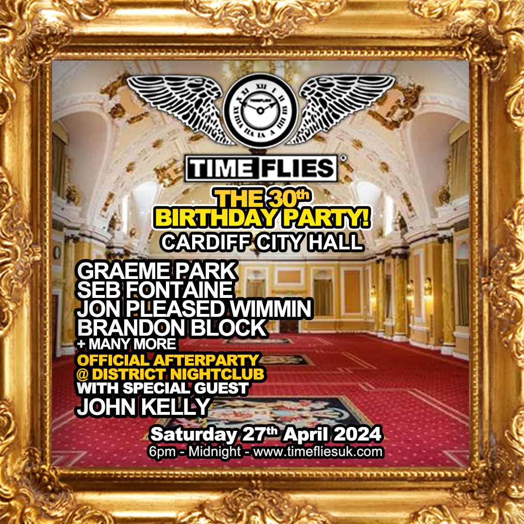 Time Flies 30th Birthday Party - Time Flies